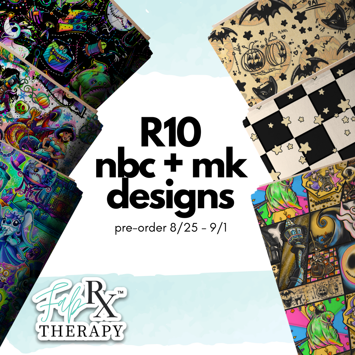 R10 - NBC + MK Designs - PRE-ORDER – Fabric Therapy