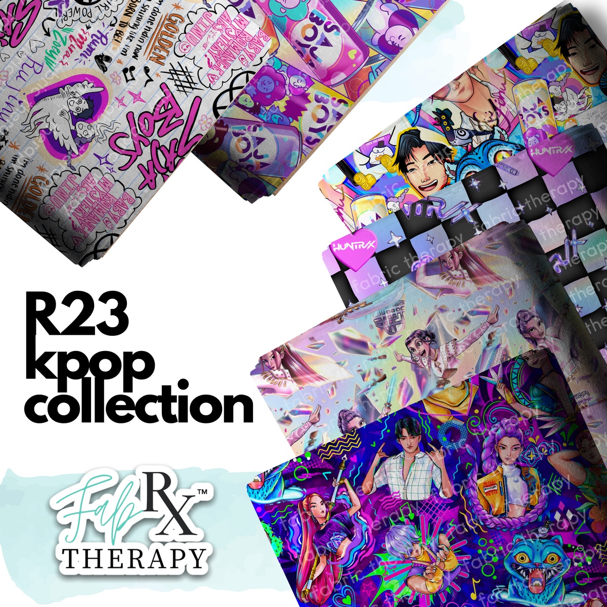 R23 - K-POP DH - PRE-ORDER – Fabric Therapy