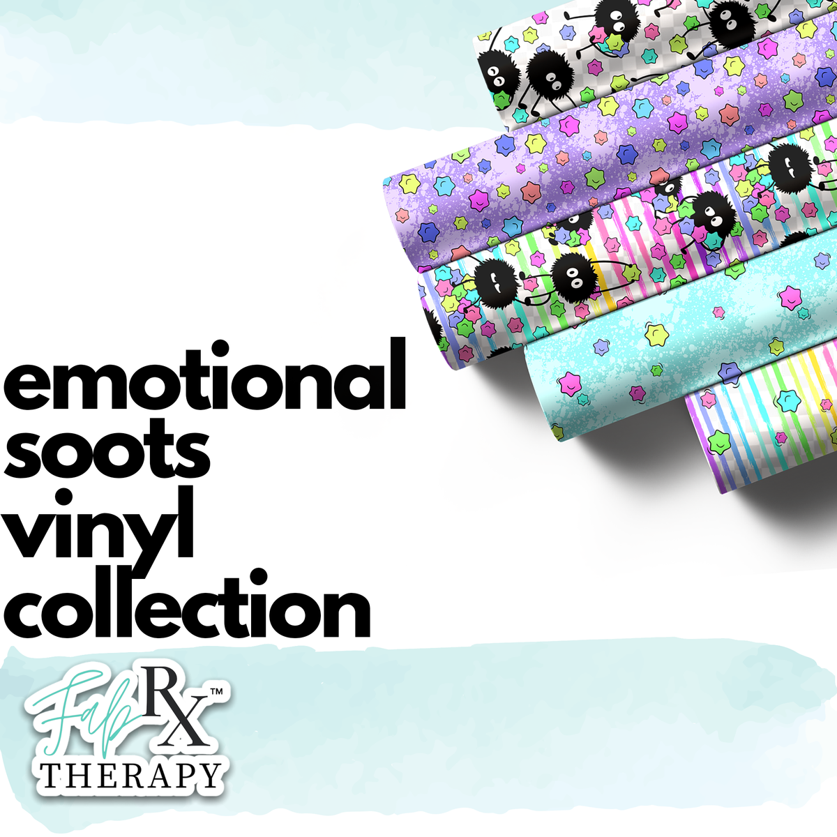 Emotional Soots Collection - VINYL - PRE-ORDER – Fabric Therapy