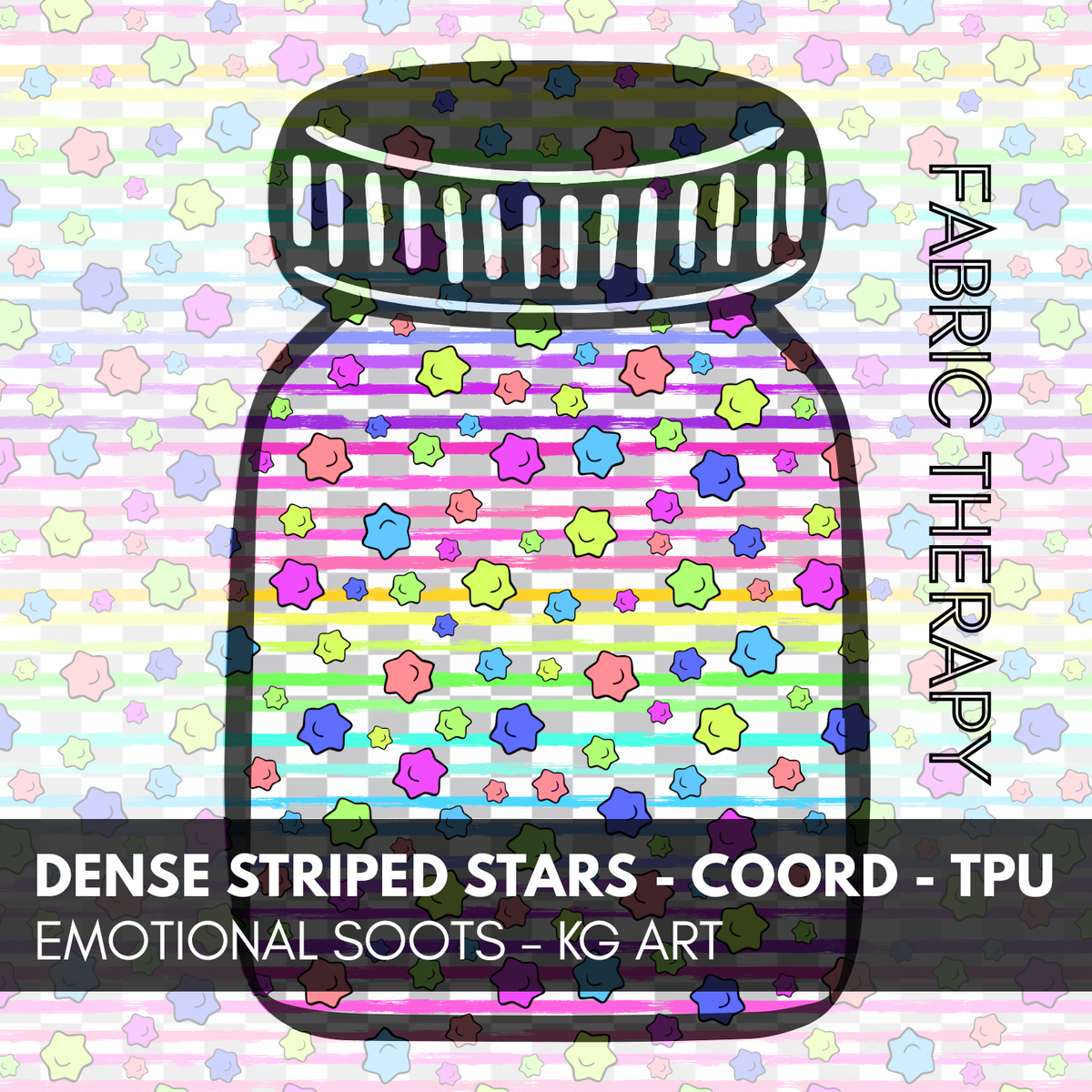 Emotional Soots Collection - Clear TPU - RETAIL – Fabric Therapy