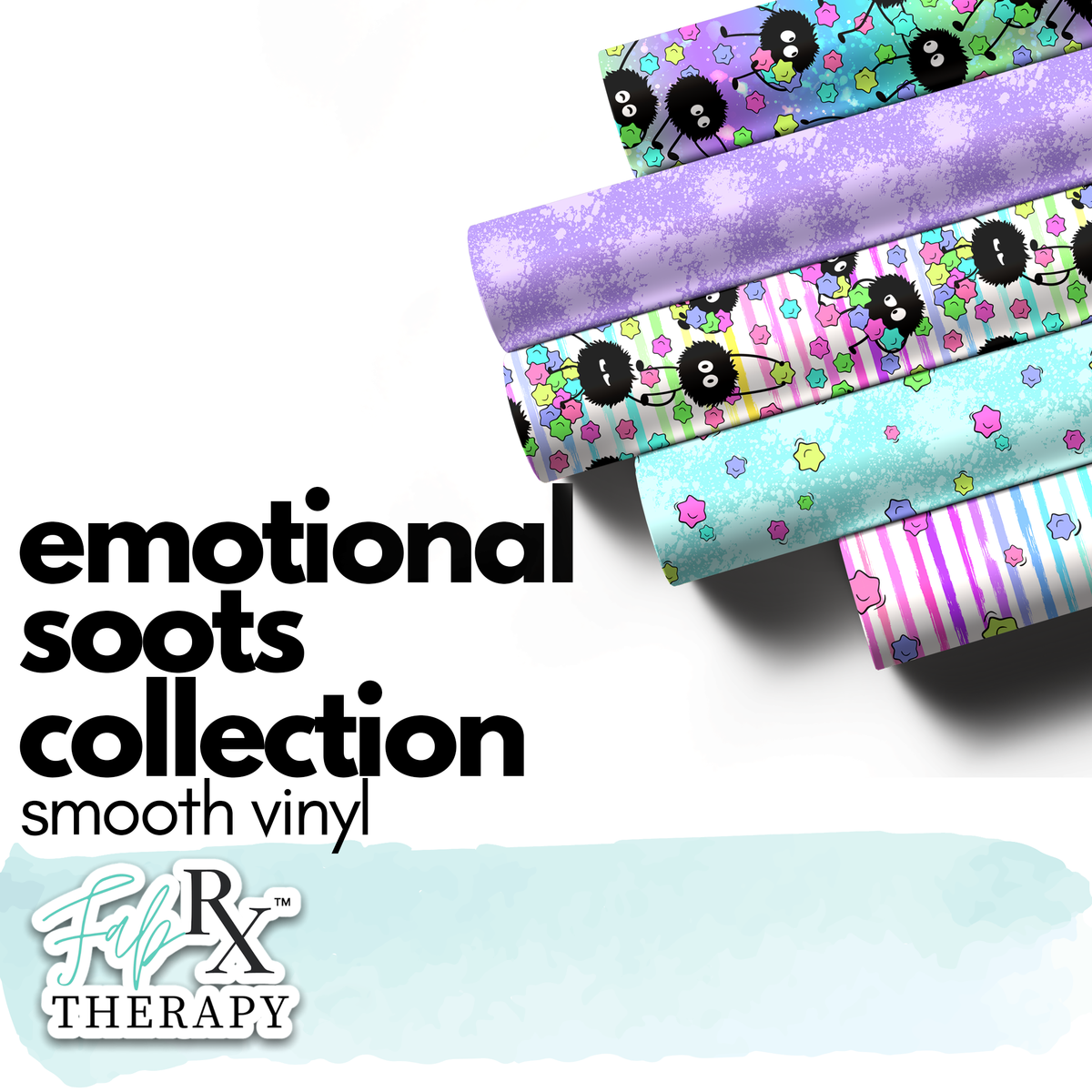 Emotional Soots Collection - Smooth Vinyl - RETAIL – Fabric Therapy