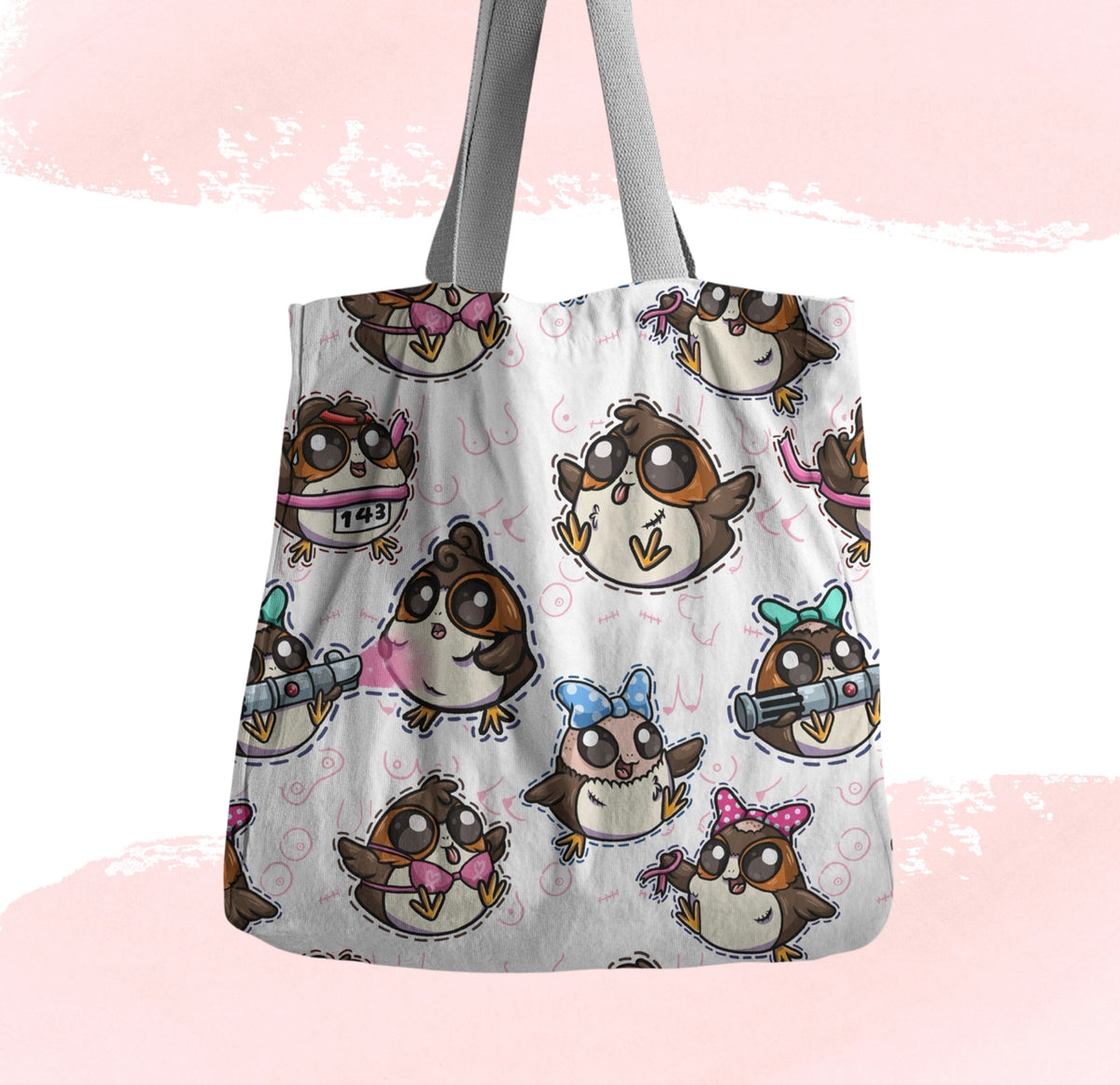 Fabric Therapy™️ x Pink Strength Exclusive Tote Bag - Retail